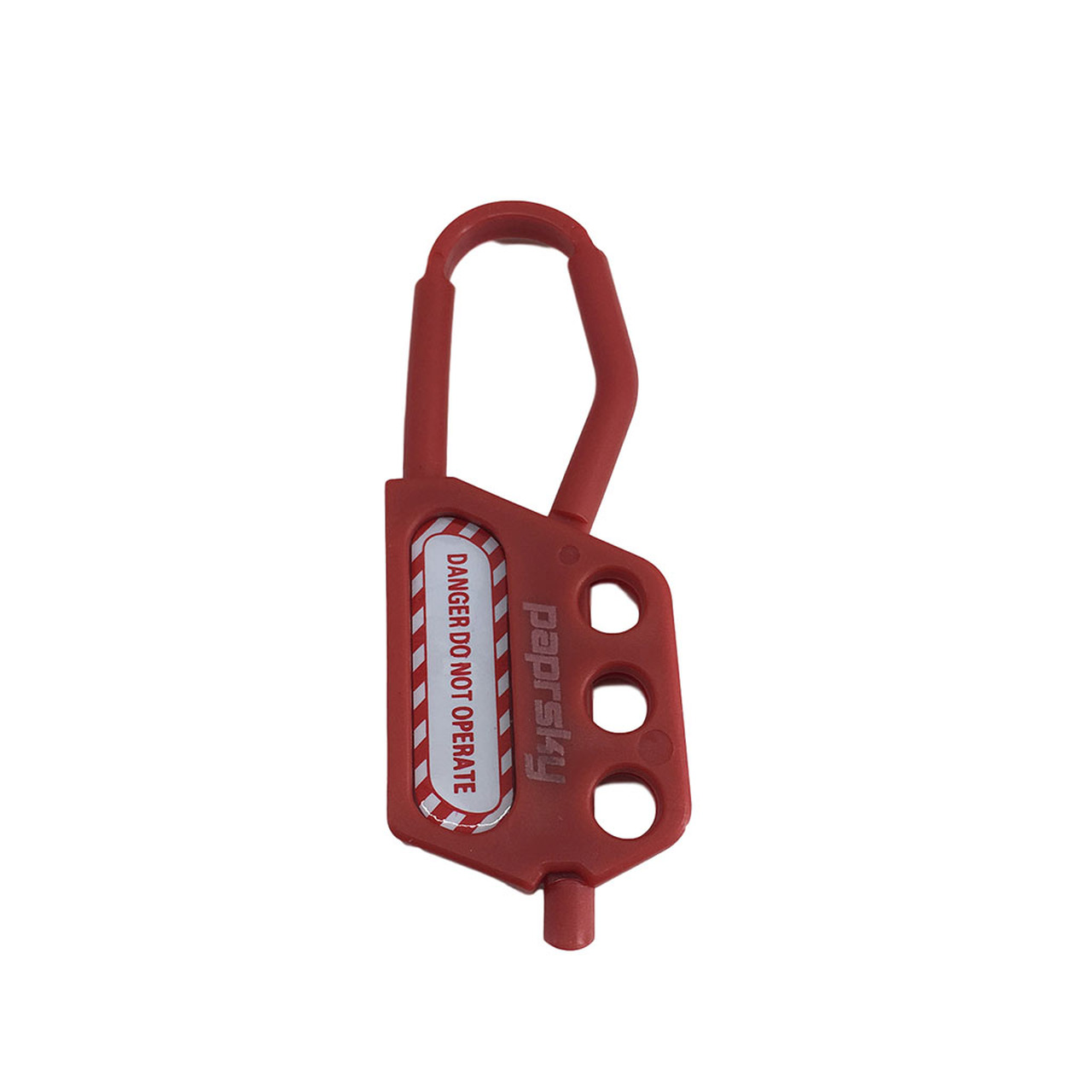 Lockout Hasps Flexible Lockout Electric Hasp - 3 Holes, 6mm Shackle ...