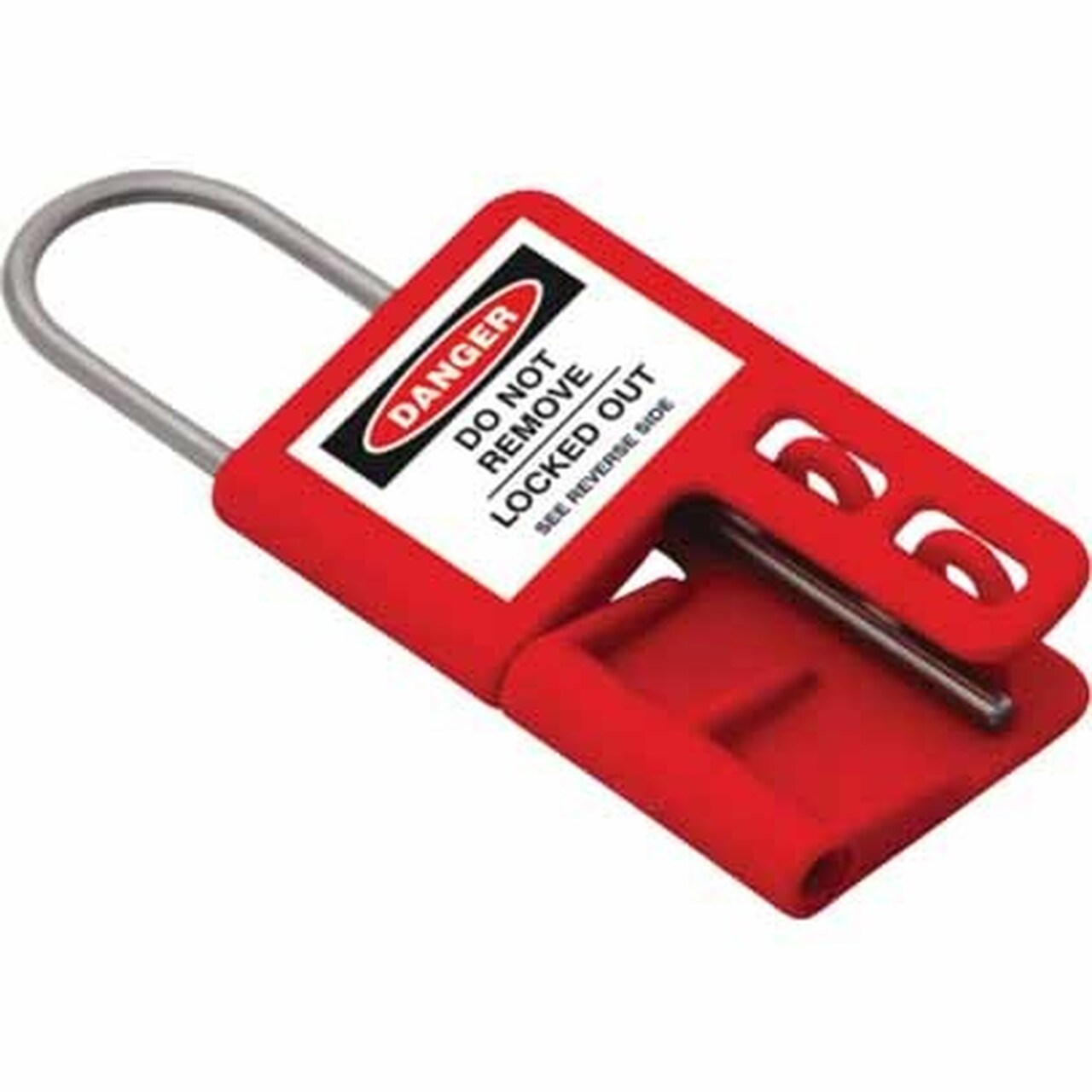 Lockout Hasps Ultra Safe Lockout Hasp - PVC Hasp with 3mm Stainless ...
