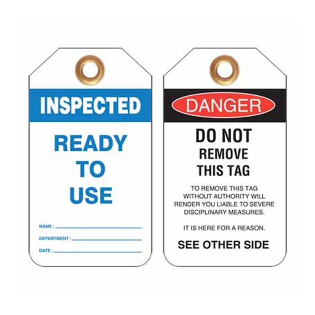 Lockout Tags Lockout Tag Inspected Ready To Use