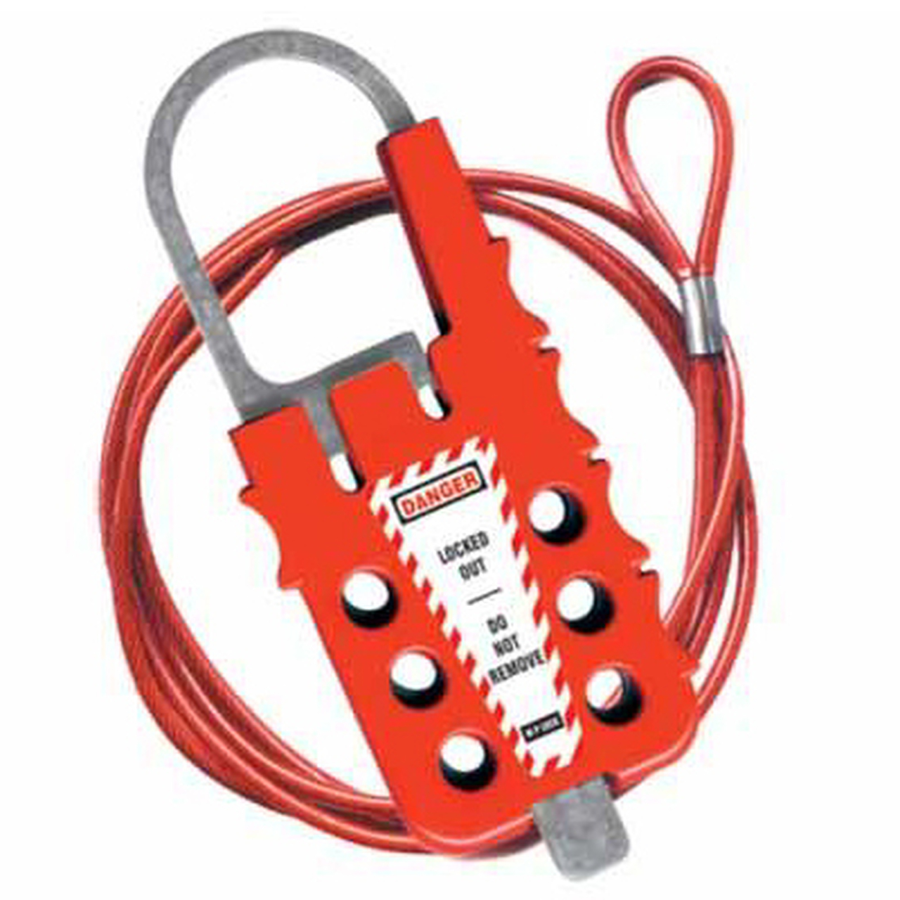 Multipurpose Cable Lockout Lockout Hasp with Cable lockout PS-LOTO-MCL2C